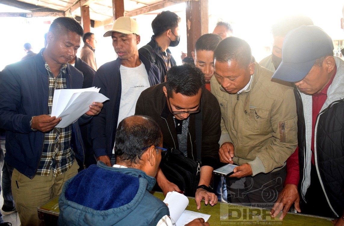 ISSUE OF APPOINTMENT ORDERS AND POLLING MATERIALS STARTED FOR POLLING TEAMS AT TUENSANG | DIPR ...